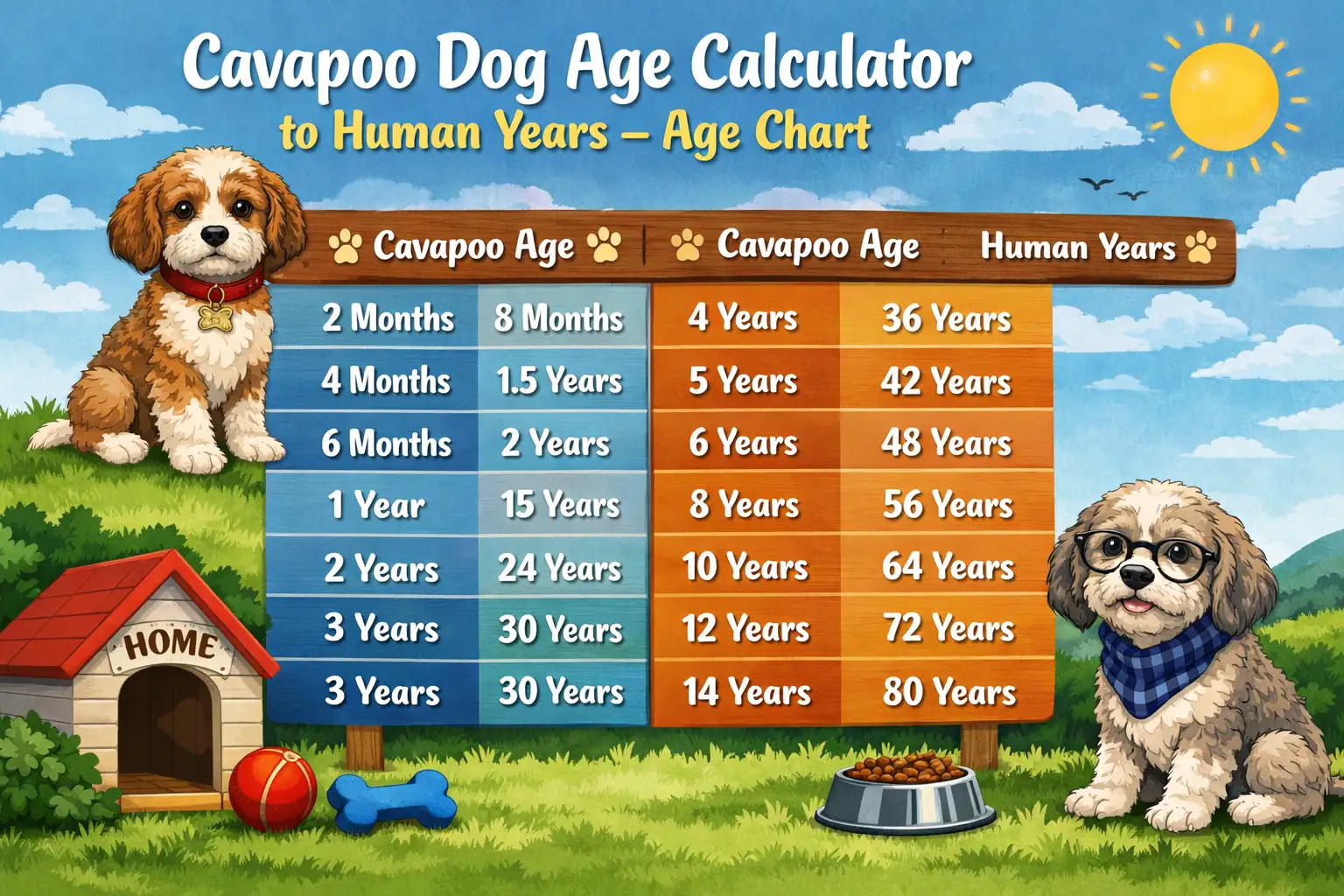 Cavapoo Age in Human Years (Age Chart & Guide) – 2026
